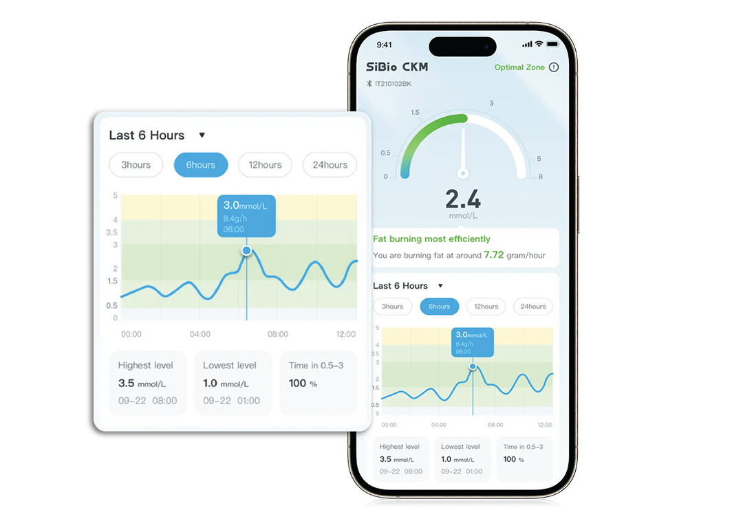 SiBio KS1 Continuous Ketone Monitoring System (CKM)