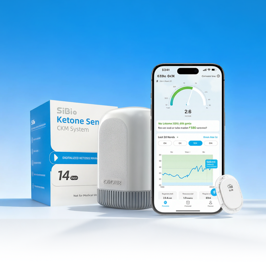 [Available Until Sold Out] SiBio KS1 Continuous Ketone Monitoring Syst