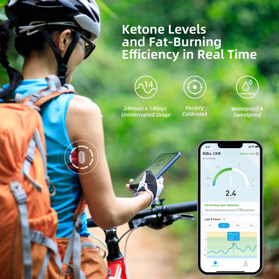 SiBio KS1 Continuous Ketone Monitoring System (CKM)